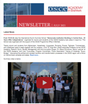 OSCE Academy in Bishkek